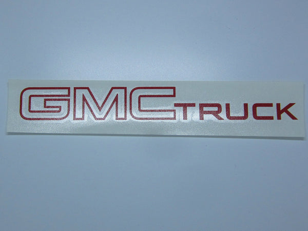 Gmc Truck Decal Sportmachinesstore